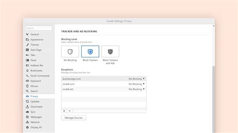 Vivaldi Browser Adds Popular Tracker Blocker And Android Version SlashGear