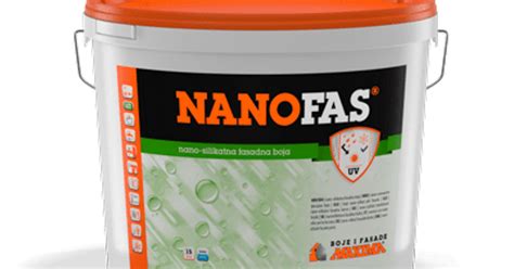 Nanofas® Nano Silikatna Fasadna Boja Maxima