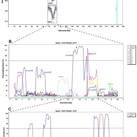 Similarity Profile And Bootscan Analysis To Detect Recombination In The Download Scientific
