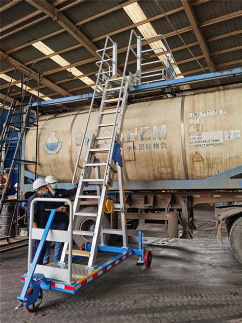 Tanker Ladder Alu Work Platform