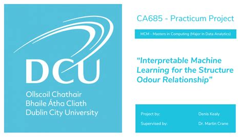 Pdf Practicum Presentation Interpretable Machine Learning For The