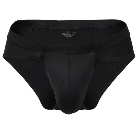 Men S Ice Silk Briefs Low Rise Underwear Trunks Sexy Shorts U Convex