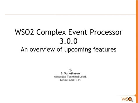 Pdf Complex Event Processor 300 An Overview Of Upcoming Features Dokumentips