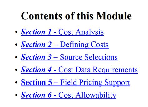 The Basics Of Cost Analysis Lectures Collection Civil Mdc