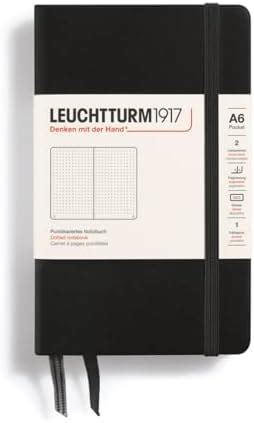 Amazon Com LEUCHTTURM1917 Notebook Hardcover Medium A5 251 Numbered Pages For Writing And