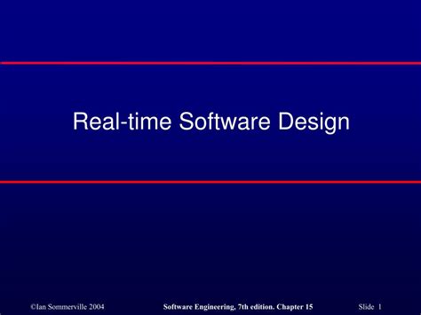 Ppt Real Time Software Design Powerpoint Presentation Free Download Id934224