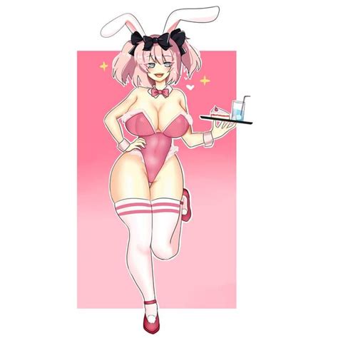 Rule 34 2d Big Breasts Bunnysuit Fuamyero Happy Hibari Senran Kagura