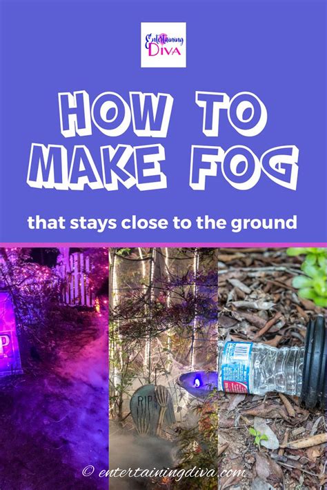 Halloween Fog Machine Ideas How To Make Low Lying Fog