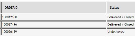 Javascript Hide Table Row If Cell Value Is Undelivered Stack Overflow
