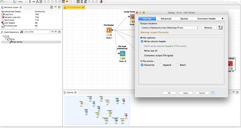 Knime Building A Machine Learning Model Using Knime