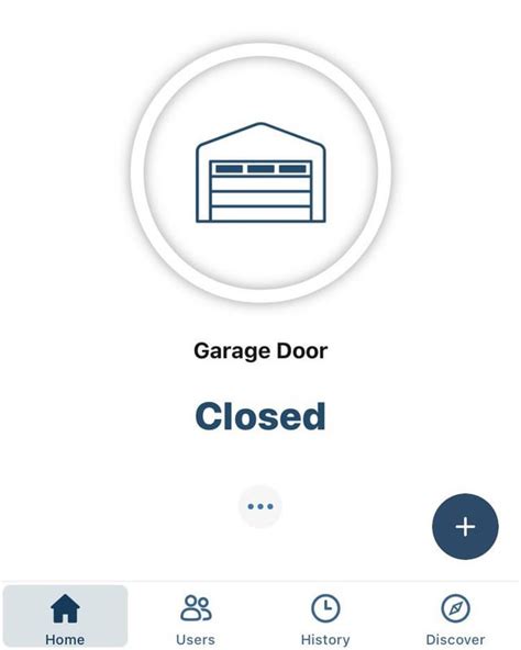 app no longer displays time open closed r myq