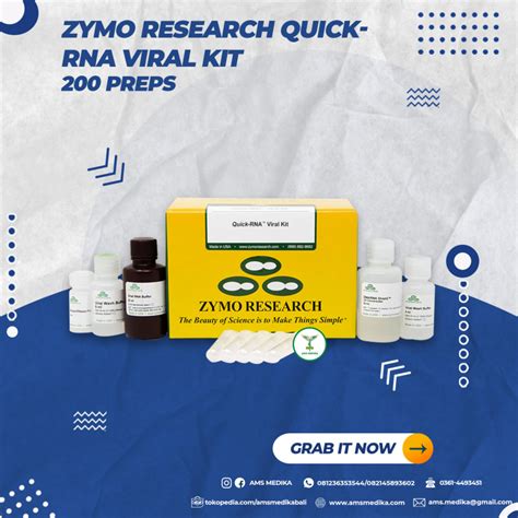 Zymo Research Quick Rna Viral Kit Ams Medika