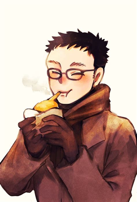 降風コンビニのピザまん美味しそうに食べるかじゃみに僕の方が美味しいピザまん作れ フルーツナイフのイラスト