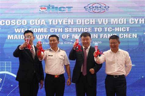 CẢNG CONTAINER QUỐC TẾ TÂN CẢNG HẢI PHÒNG TC HICT TIẾP TỤC ĐÓN TUYẾN DỊCH VỤ NỘI Á MỚI