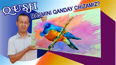 How To Draw A Cute Bird Qush Rasmini Chizish Как нарисовать птицу