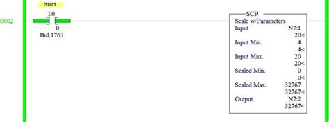 Scaling With Parameters Scp Instruction In Plc Instrumentationtools