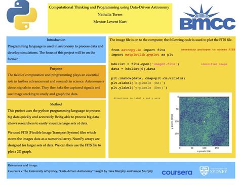 Computational Thinking And Programming Using Data Driven Astronomy Bmcc Office Of Research And