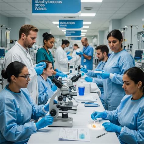 Staphylococcus Aureus Outbreak In Hospital Ai Art Generator Easy Peasy Ai