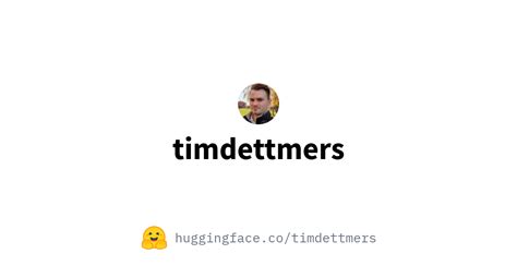 Timdettmers Tim Dettmers