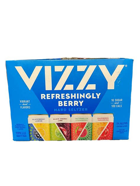 Vizzy Berry Hard Seltzer Variety 12 Pack Cans