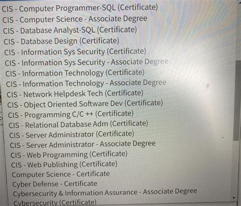 Which It Classes Would Be Most Applicable To The It Spec 1