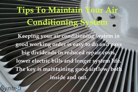 Tips To Maintain Your Air Conditioning System