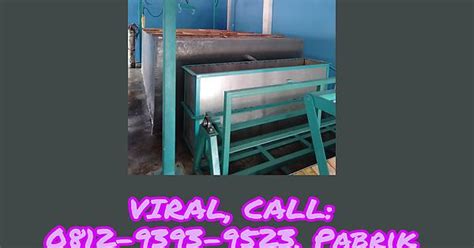 Terbaik Call 0812 9393 9523 Pabrik Mesin Pendingin Es Balok 1 Ton Di