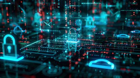 The Different Layers Of Encryption Resemble Multiple Locks Each One