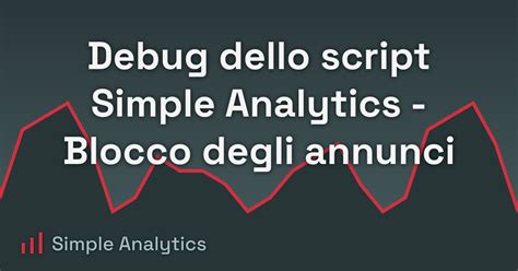 Debug Dello Script Simple Analytics Blocco Degli Annunci
