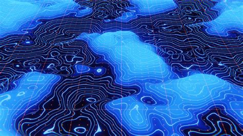 3d Abstract Topographic Landscape Background Animation Seamless Loop 42082230 Stock Video At