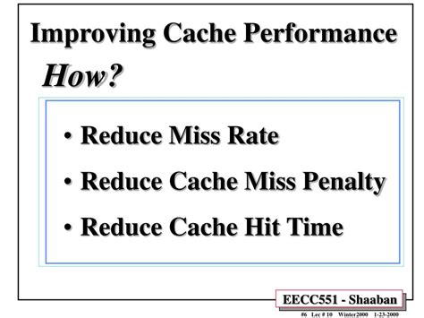PPT Cache Impact On Performance An Example PowerPoint Presentation Free Download ID