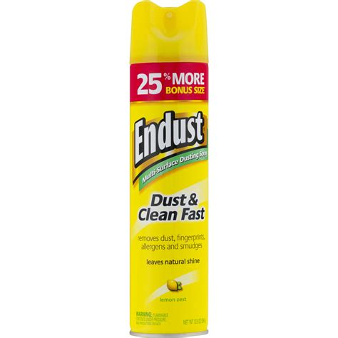 Endust Lemon Zest Multi Surface Dusting And Cleaning Spray 12 5 Oz