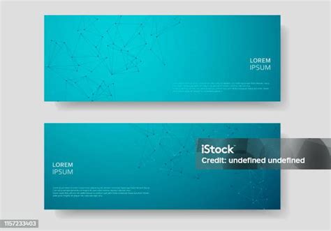 다각형 삼각형과 연결된 선과 점으로 배너 템플릿 레이아웃 및 커버 디자인 개념에 대한 스톡 벡터 아트 및 기타 이미지 개념 과학 기하 도형 Istock