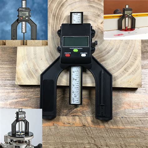 New Woodworking Depth Measuring Tool Mini Woodworking Precision Measuring Instrument Measuring