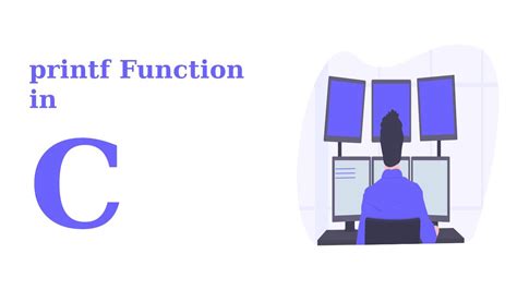 Printf Function In C Youtube