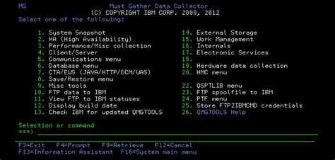 QMGTOOLS Save Restore Menu