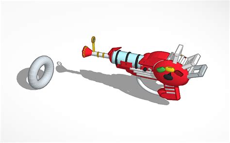 3d Design Portal Gun Tinkercad