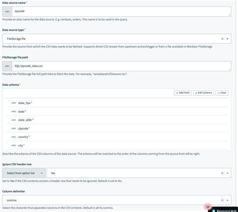 Sql Transformations Set Up Your Data Source Workato Docs