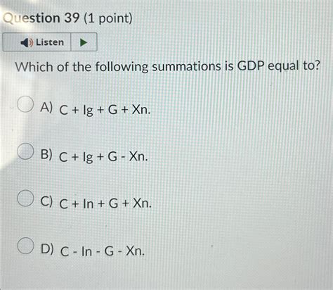 solved question 39 1 ﻿point which of the following