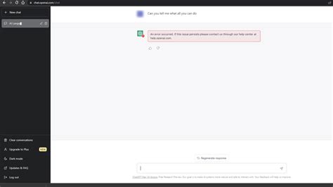 Fix An Error Occurred Please Contact Us Openai 2023