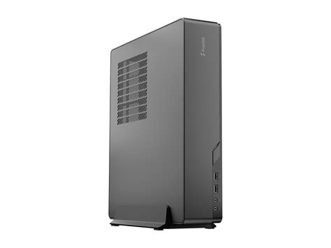 Fractal Design Node Black Slim Mini ITX Computer Case Newegg Com
