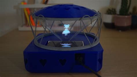 Raspberry Pi Drives Holographic Anime Virtual Assistant Rtomshardware