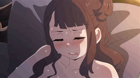 Rule 34 Akko Kagari Animated Atsuko Kagari Breasts Geewhy Ghettoyouth