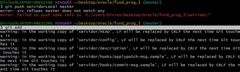 solucion para el bendito error push git y github controle y