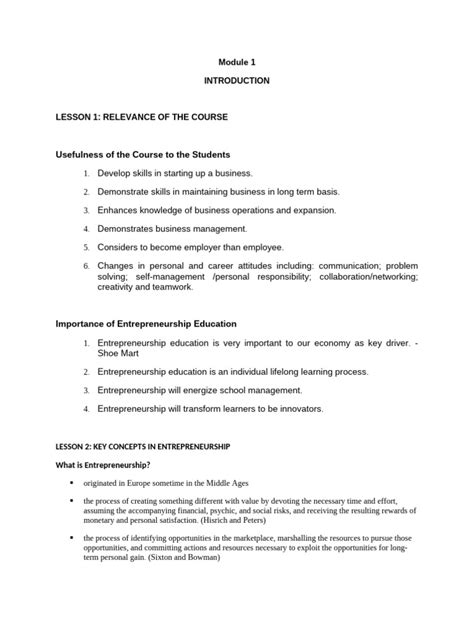 handouts module 1 pdf