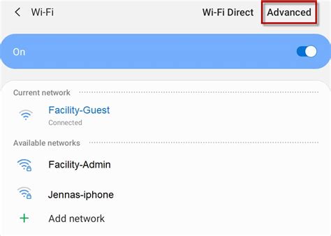 Adding And Removing Wi Fi Networks From Android Tablets Ds Smart®