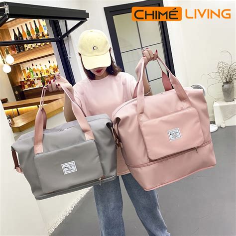 Foldable Travel Bag Expandable Waterproof Lightweight Large Capacity