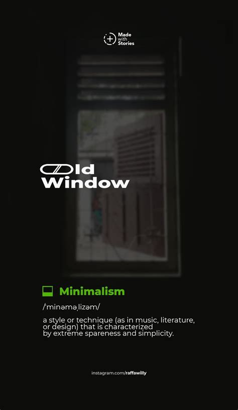 Old Window Advertisement