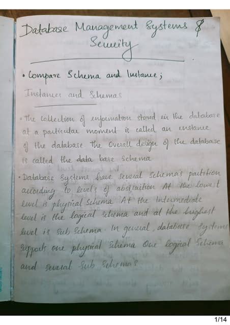 Database Management System And Security Question Paper Answers Pdf