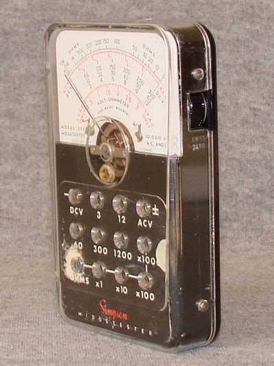 Simpson 355 Volt Ohmmeter